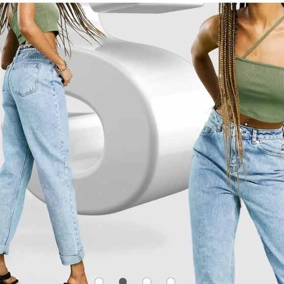 ASOS | Jeans | Asos Design High Rise Original Mom Jeans 3x32 Buttonfly ...